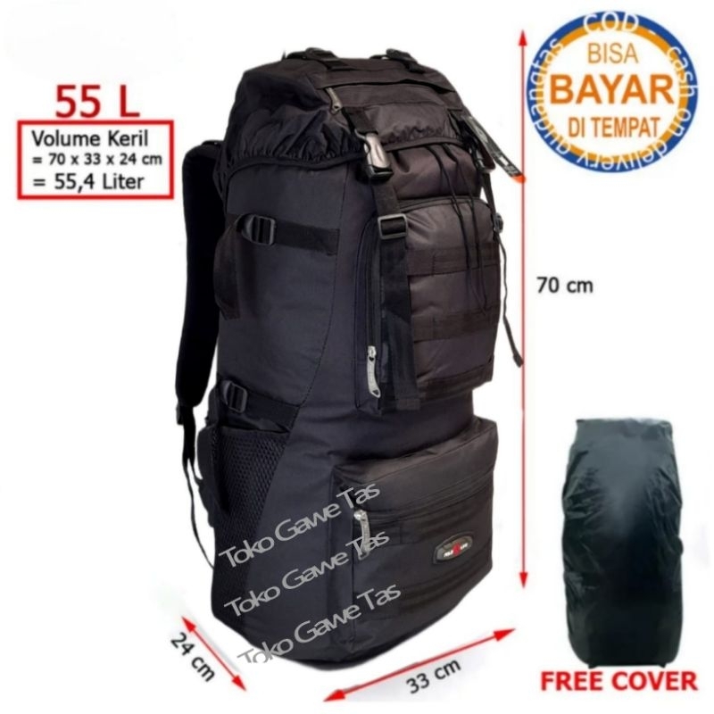 Jual Tas gunung 025 Backpack Ransel Pria Outdoor keril Tas Carrier Tas Camping | Shopee Indonesia
