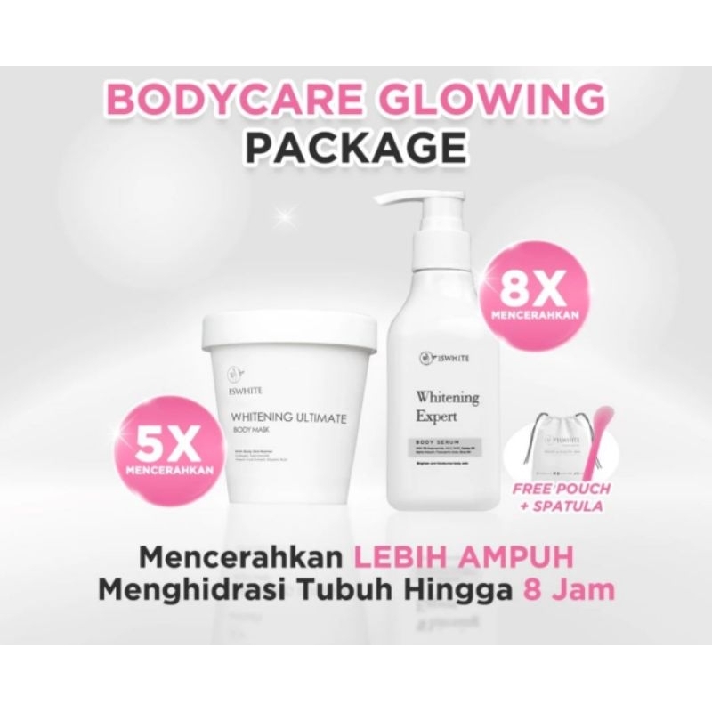 Jual ISWHITE Whitening Ultimate Body Mask | ISWHITE Whitening Body ...