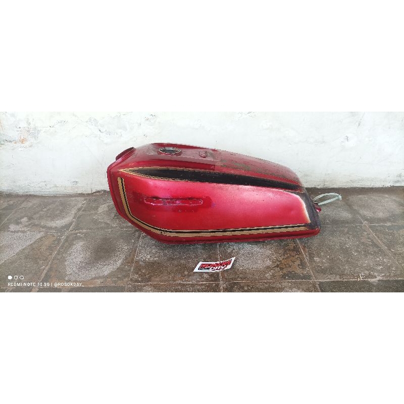 Jual TANGKI GL125 ORIGINAL PAINT TANGKI TENGKI GASTANK GL100 GL125 THN ...