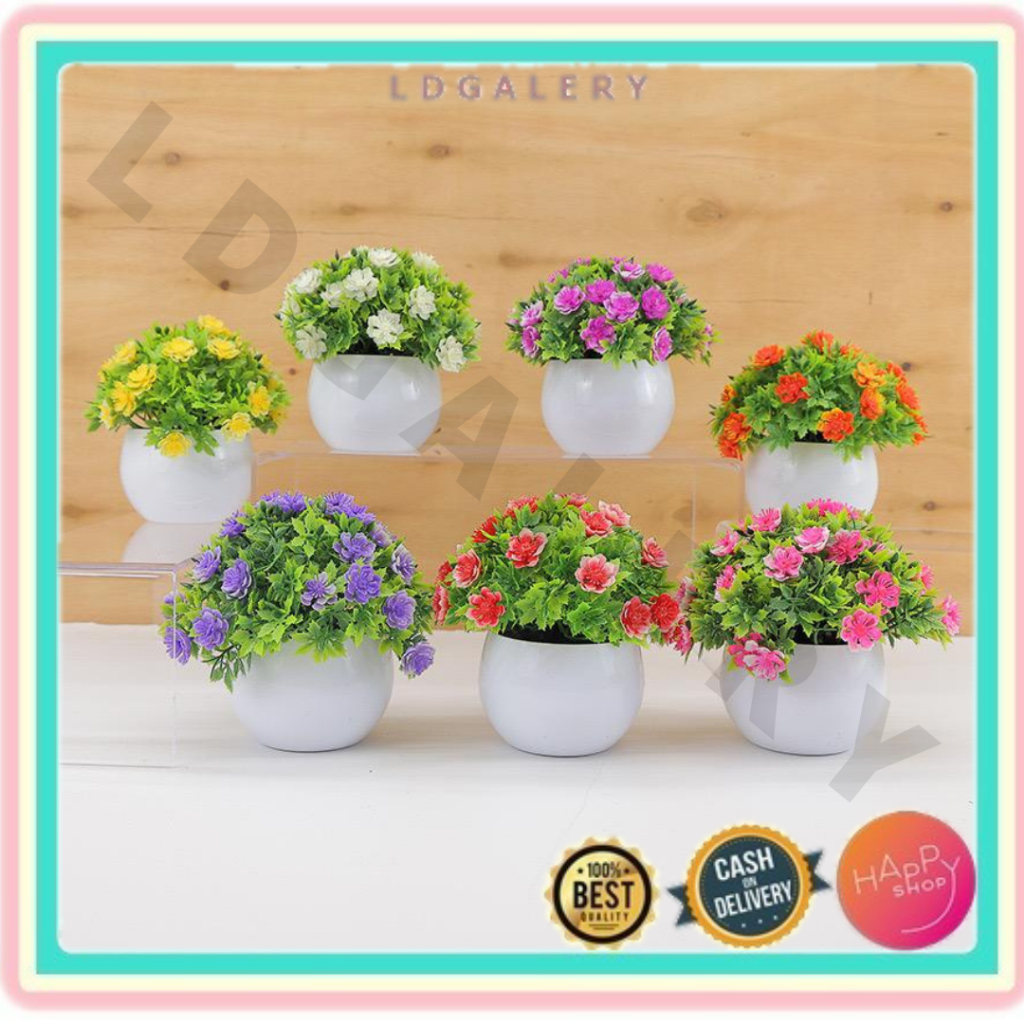 Jual LDG POT 70 Tanaman Hias Artificial Plastik Pot Bunga Decoration ...