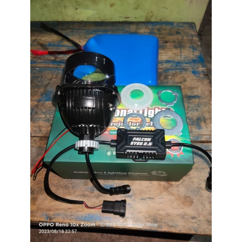 Jual PROJECTOR PROJIE BILED SMS FALCON EYES 2,5 INCI DOBEL BOWL 40/50 ...
