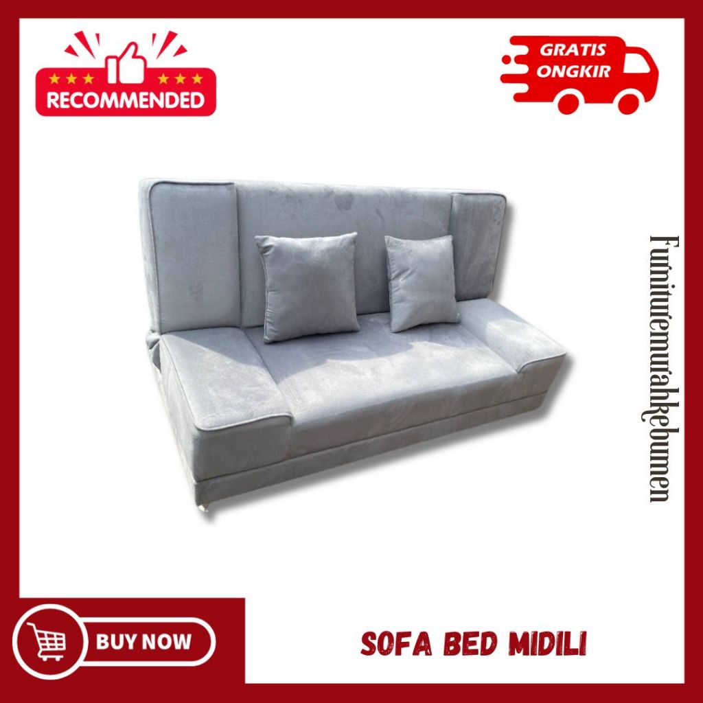 Jual SOFA LIPAT SOFA BED MINIMALIS SOFA BED MIDILI BISA REQUEST WARNA ...