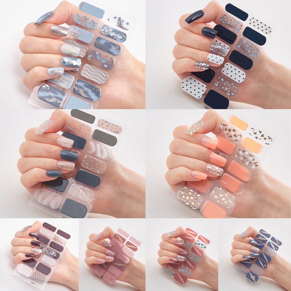 Jual Stiker Nail Art Premium Sticker Kuku Murah Series Premium Nails ...