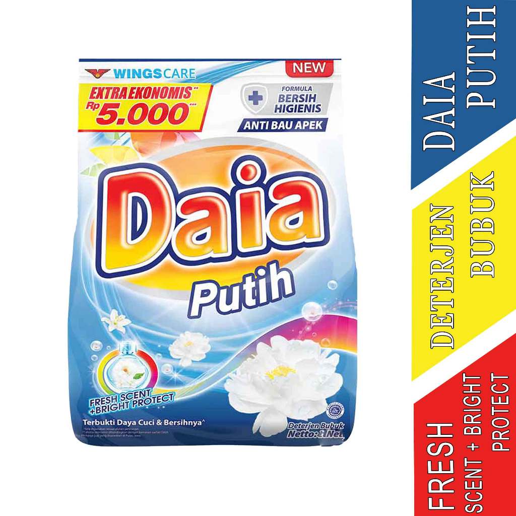 Jual Ditergen bubuk- Daia- Daia putih- 252g | Shopee Indonesia
