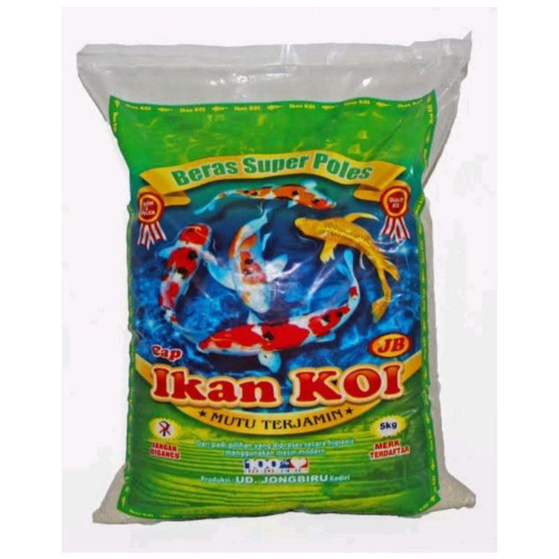 Jual Beras Koi hijau Kemasan 5Kg | Shopee Indonesia