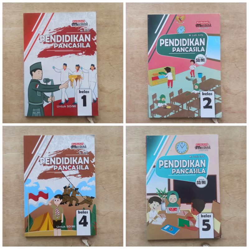 Jual Buku Paket Pendidikan pancasila kelas SD kurikulum Merdeka penerbit CV Wahana karya Jaya ...