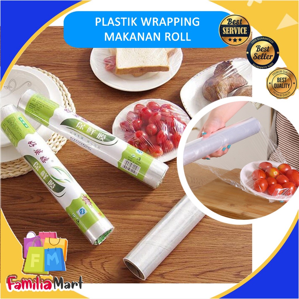 Jual PLASTIK WRAPPING MAKANAN 30 CM ROLL / CLING WRAP PLASTIK WRAPING ...
