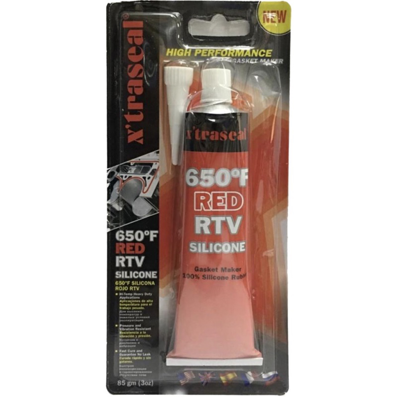 Jual XTRASEAL RED RTV SILICONE 650F HIGH TEMP | Shopee Indonesia
