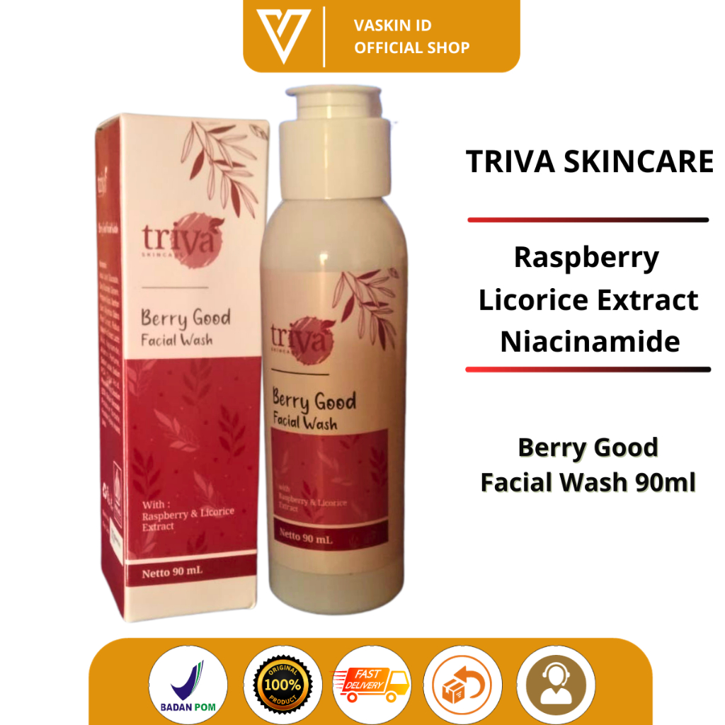 Jual Berry Good Facial Wash Facewash Triva with Raspberry Licorice ...