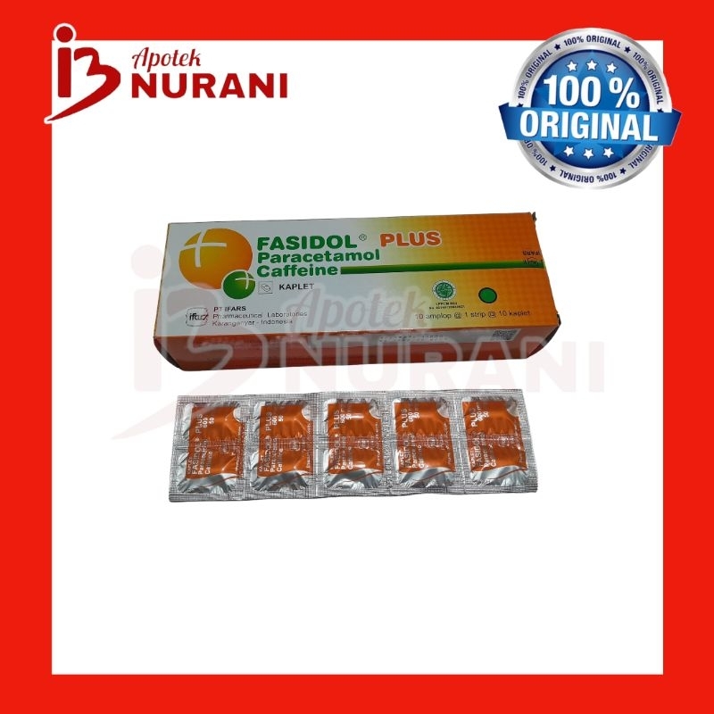 Jual FASIDOL PLUS STRIP @10 TABLET obat Demam anti nyeri pusing dll ...