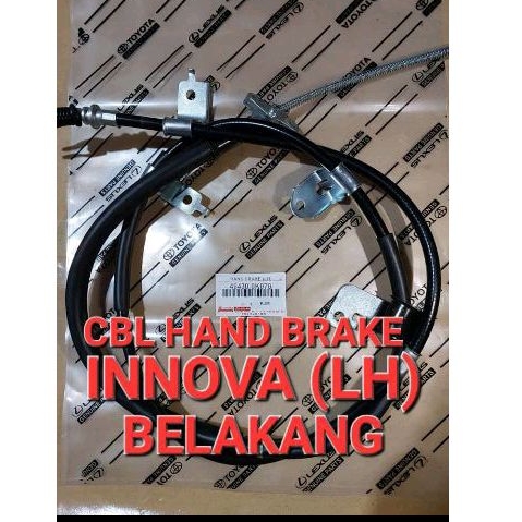 Jual KABEL REM TANGAN BELAKANG KIRI INNOVA KABEL HAND BRAKE 46430-OKO70 ...