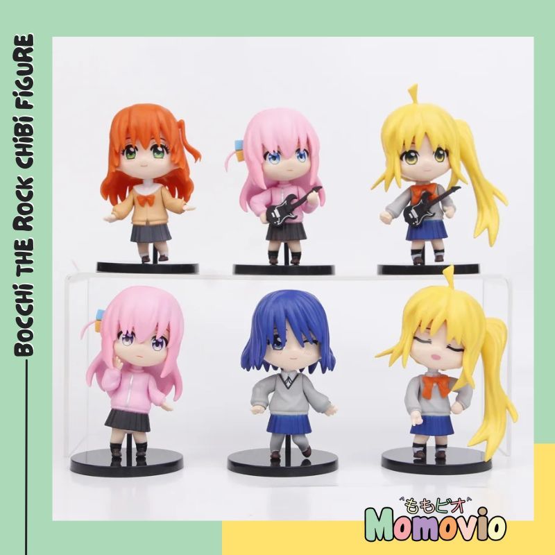 Jual Bocchi The Rock Chibi Action Figure 10cm Gotou Hitori Nijika ...