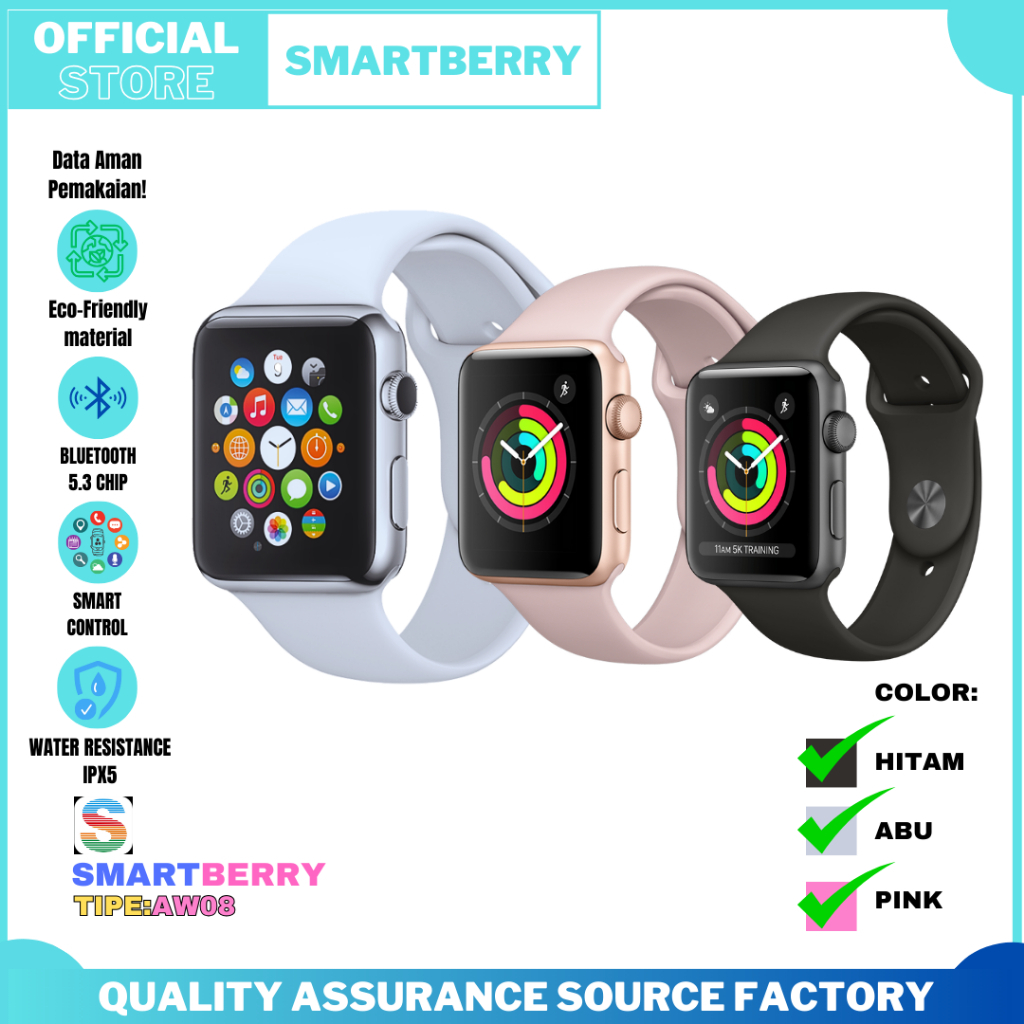 Jual SMARTBERRY Smartwatch Jam Tangan Pintar A11 Max | Shopee Indonesia