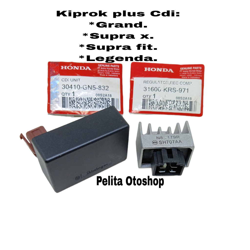Jual Cdi Plus Kiprok Honda Grand , Supra x , Supra Fit , Legenda ...