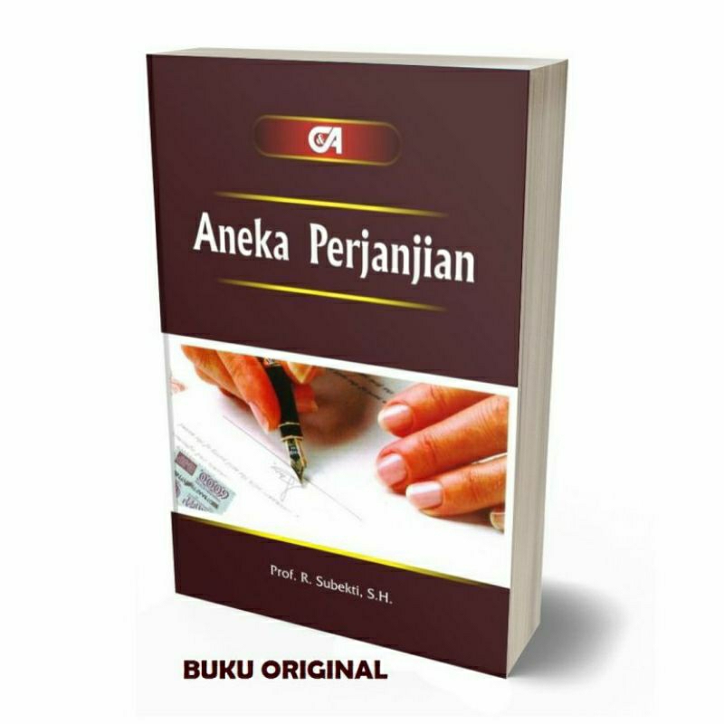 Jual Buku Hukum Aneka Perjanjian Subekti Original Citra Aditya Bakti ...