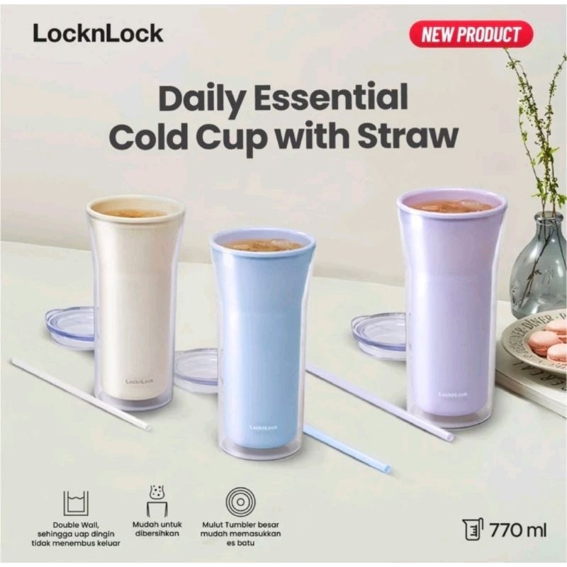 Jual LocknLock Daily Essential Cold Cup 770ml | Shopee Indonesia