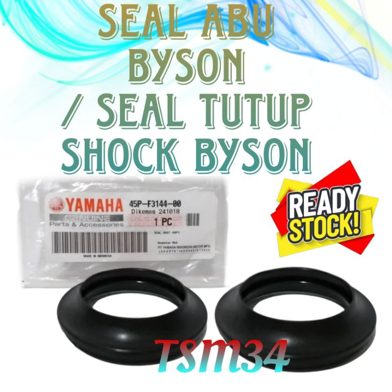 Jual SEAL ABU SEAL TUTUP SHOCK DEPAN BYSON KARBURATOR / BYSON INJEKSI ...