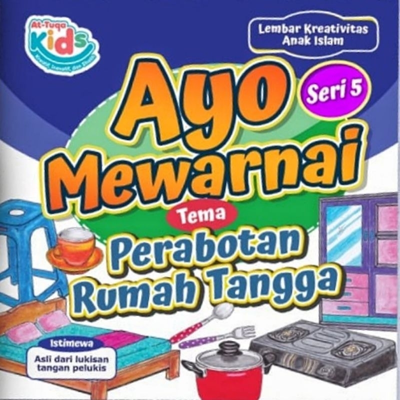 Jual Buku AYO MEWARNAI - attuqa kids - mewarnai gambar kreatif anak ...