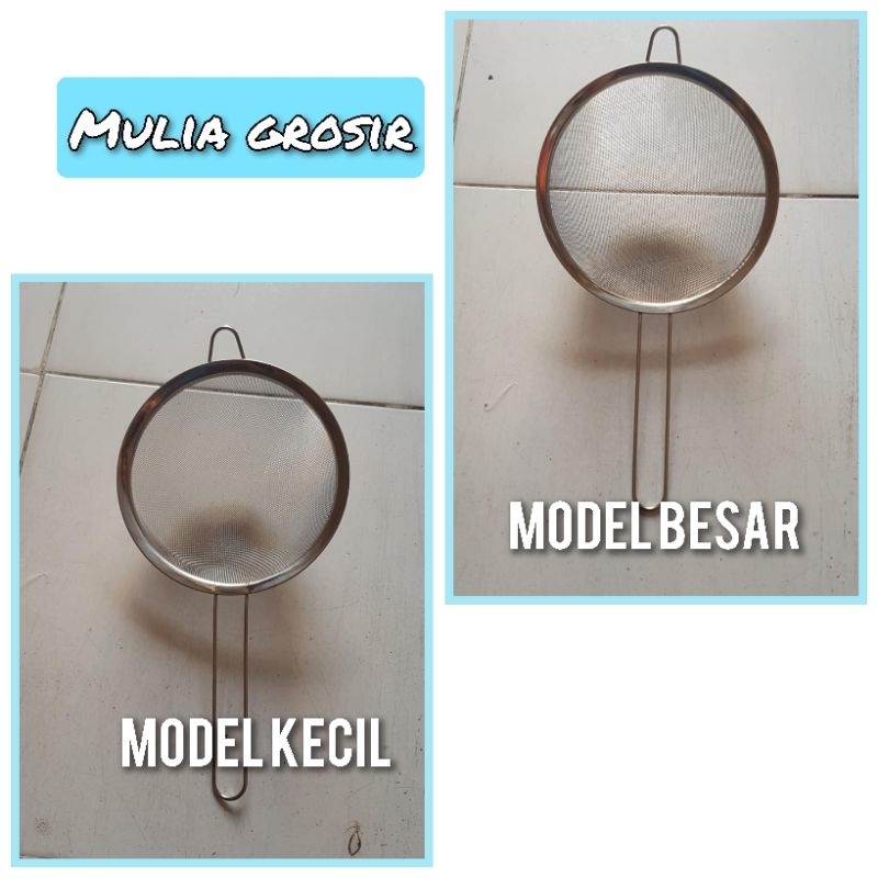 Jual Saringan Serbaguna Saringan Gagang Kecil dan Besar | Shopee Indonesia