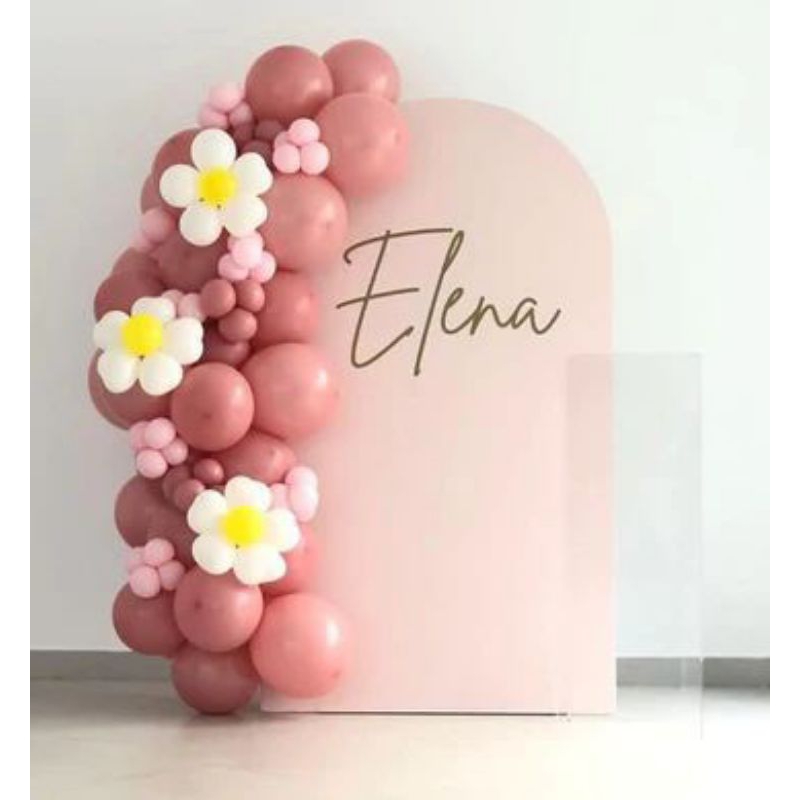 Jual Backdrop/ Pesta/ ulang tahun/ tasyakuran/ styrofoam 2*1 meter ...