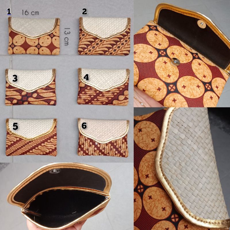 Jual DOMPET BATIK /CLUTCH BATIK /POUCH BATIK | Shopee Indonesia