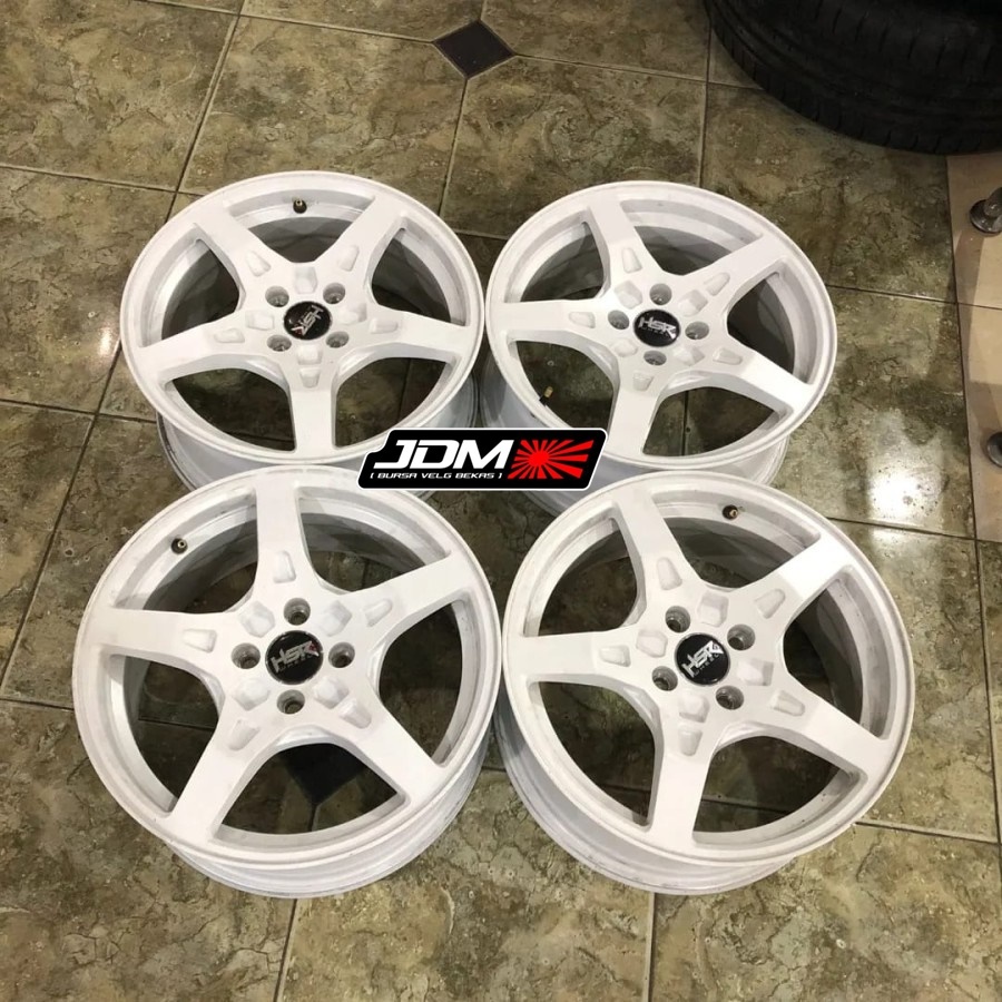 Jual Velg Honda JAZZ Ring 16 HSR PENTE Baut 4 Murah Putih R16x7 Pcd ...