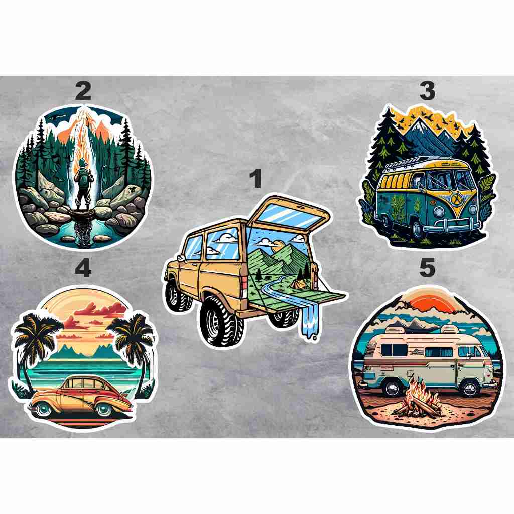 Jual STICKER OUTDOOR - STIKER AESTHETIC BRAND LOGO - STICKER LAPTOP ...