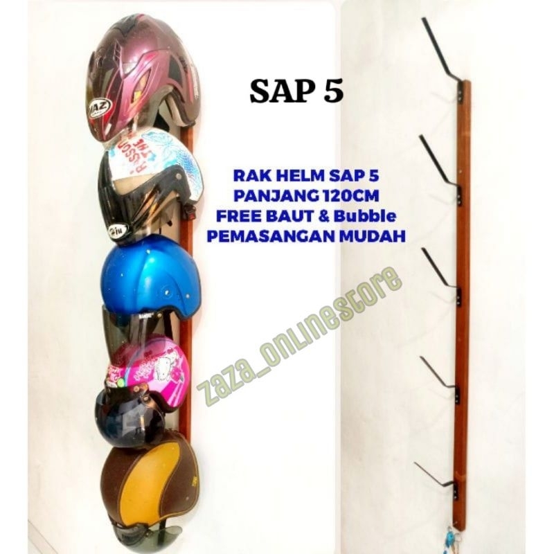 Jual GANTUNGAN HELM DINDING MULTIFUNGSI RAK GANTUNG DEKORASI TEMPAT ...