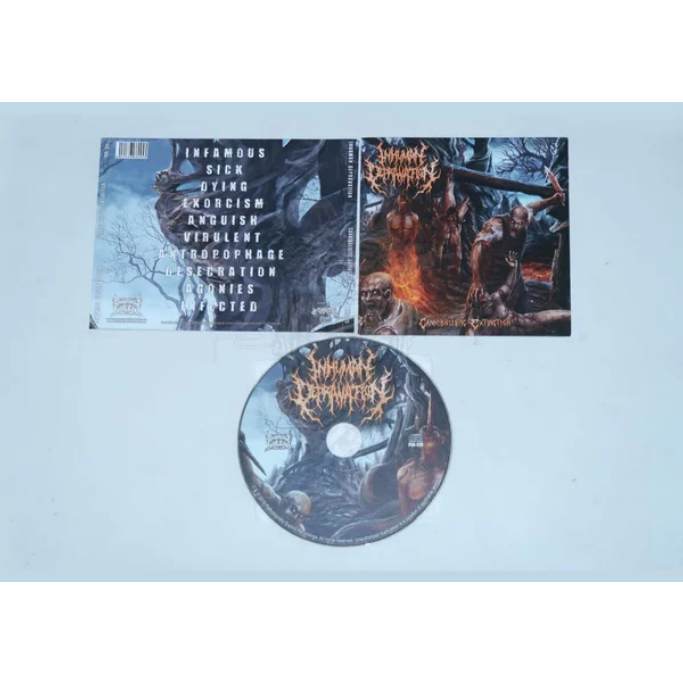 Jual CD - INHUMAN DEPRAVATION - Cannibalistic Extinction | Shopee Indonesia