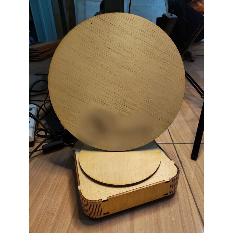 Jual Rotary Display Rotating table meja putar kayu live video foto ...