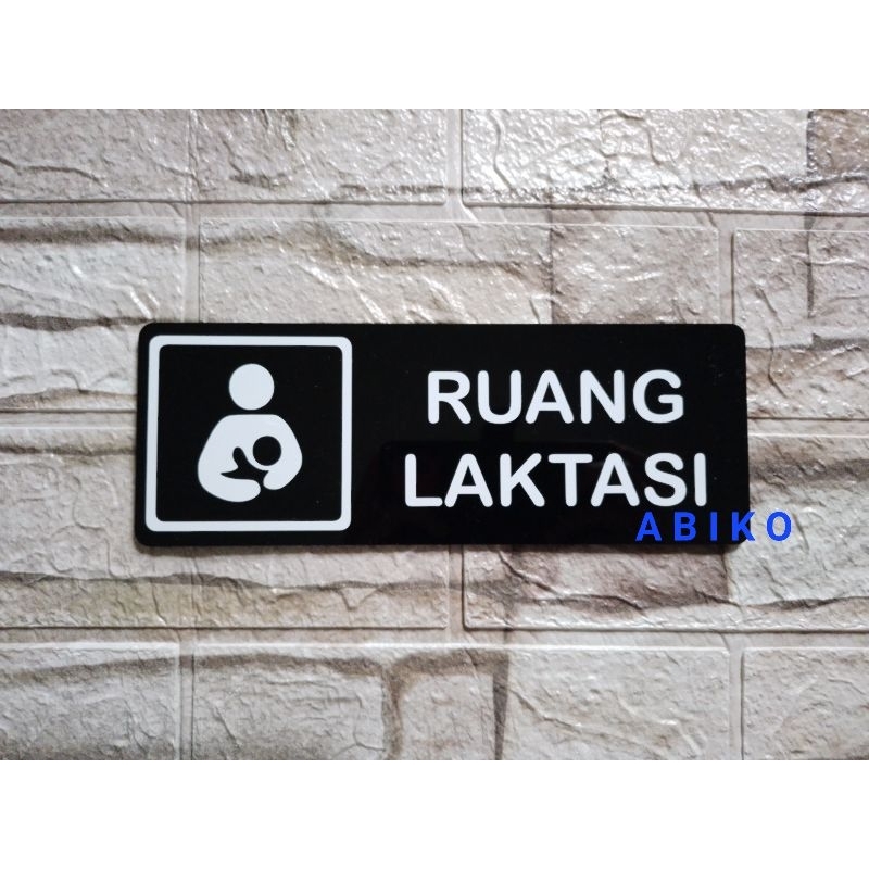 Jual SIGN BOARD ACRYLIC RUANG LAKTASI - PAPAN TANDA AKRILIK RUANG ...