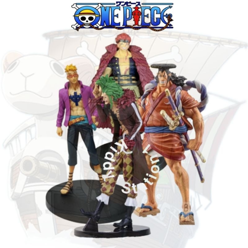 Jual One Piece Figure Marco Bartolomeo Kozuki Oden Eustass. Kid DXF The ...