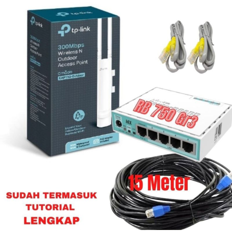 Jual Paket Alat Usaha Wifi Sistem Voucher RT RW NET Siap Pakai ...