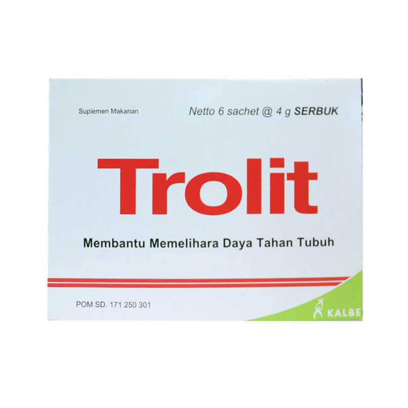 Jual Trolit Box 6's Sachet Kalbe / Penambah Trombosit / Penambah Cairan ...