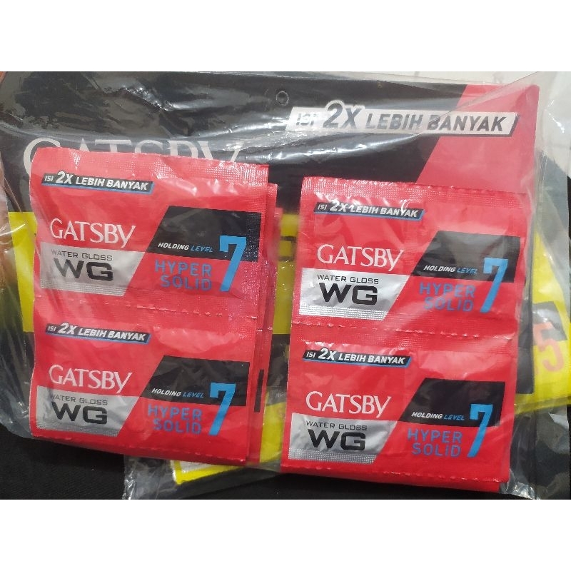 Jual Gatsby Water Gloss Merah 2 renceng ( 24 pcs ) | Shopee Indonesia