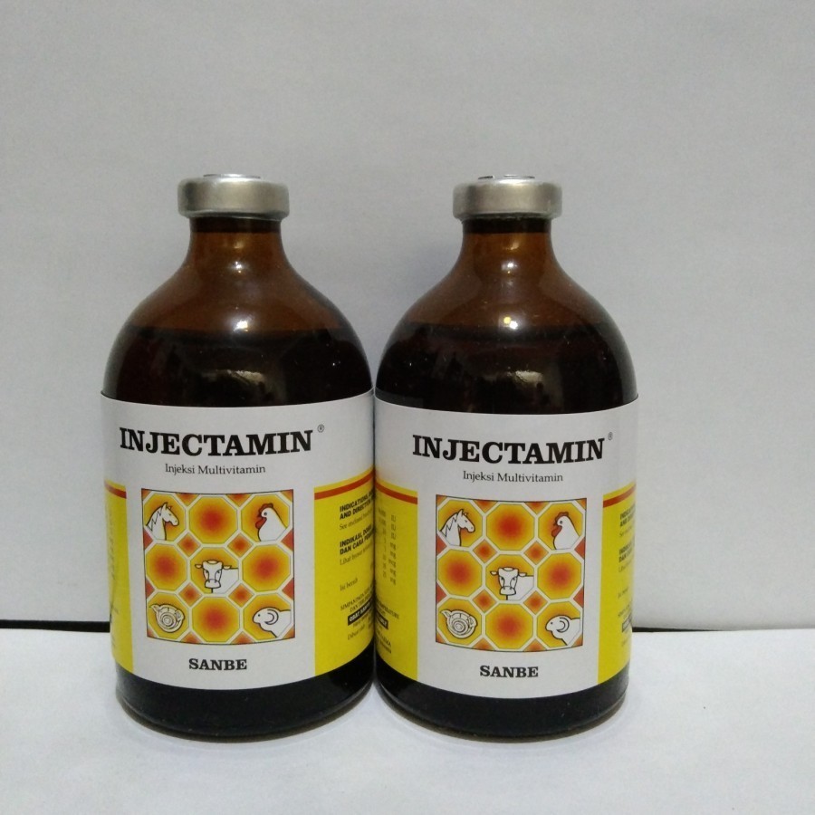 Jual Injectamin 50 ml dan 20ml - Vitamin Ternak | Shopee Indonesia