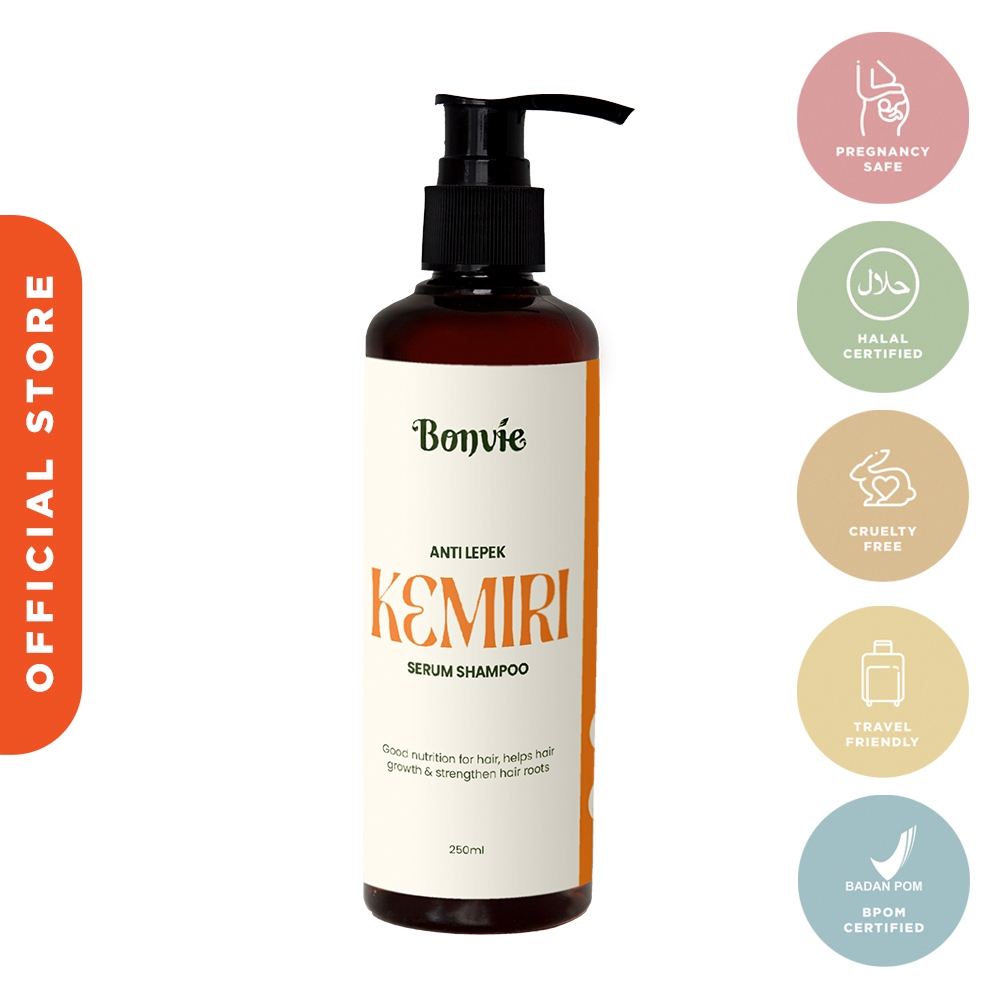 Jual MSBB - Bonvie Serum Shampoo Anti Lepek Kemiri 250ML | Shopee Indonesia