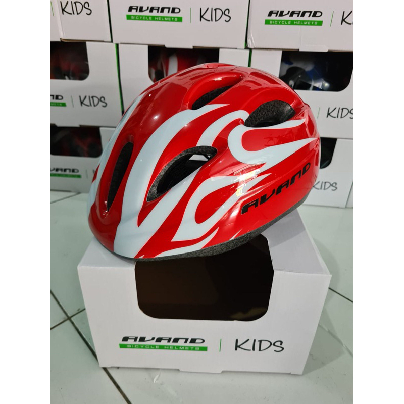 Jual HELM SEPEDA ANAK / HELMET KIDS Merk GENIO G-13 / AVAND A-03 ...