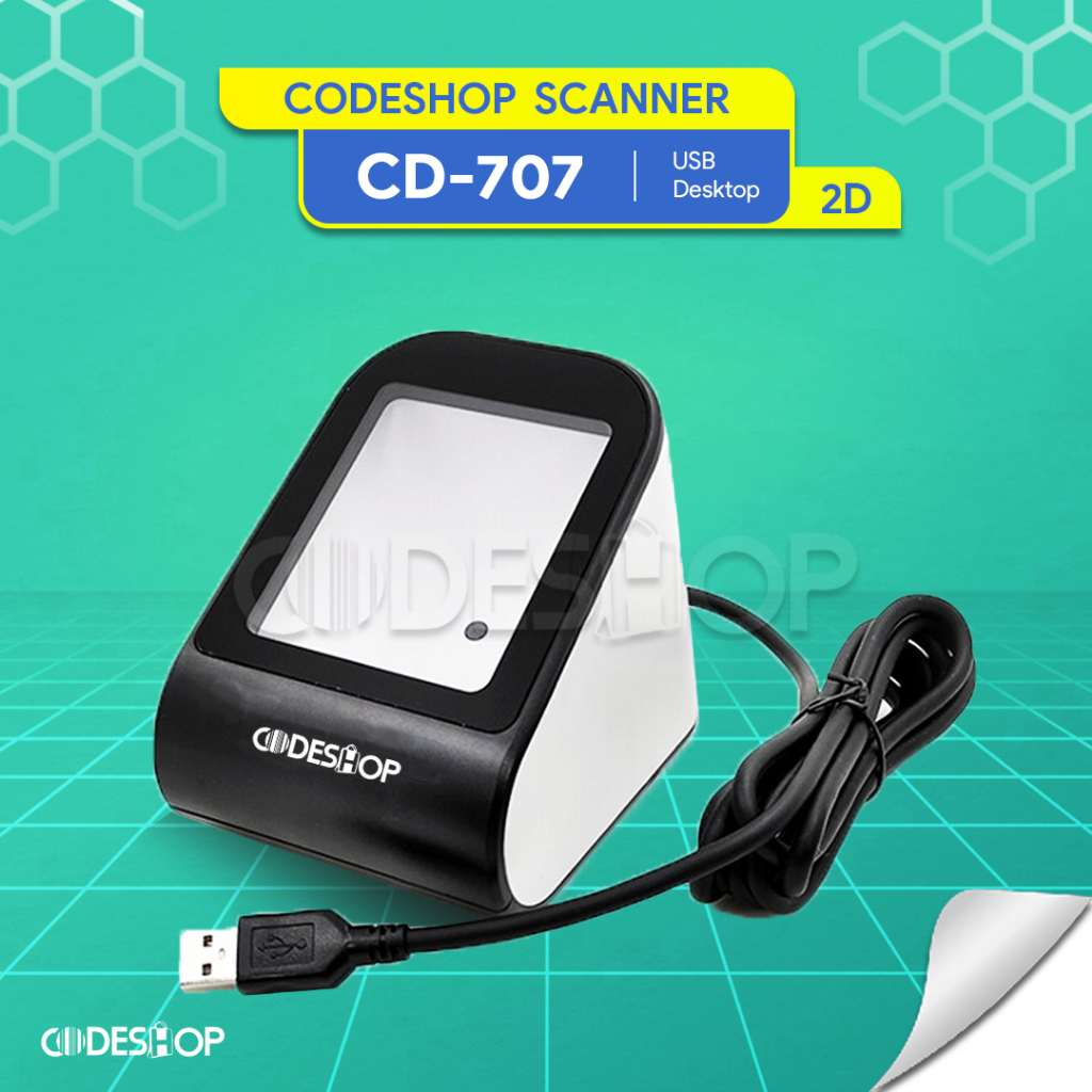 Jual Scanner Barcode Codeshop CD-707 | Shopee Indonesia