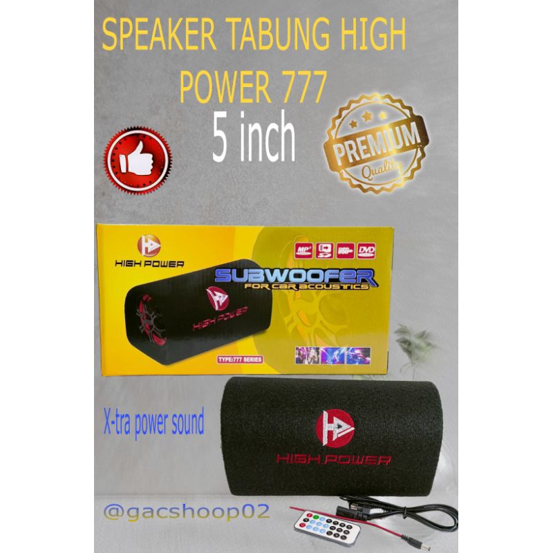 Jual Speaker Aktif Speaker Tabung High Power 777 Bluetooth Radio