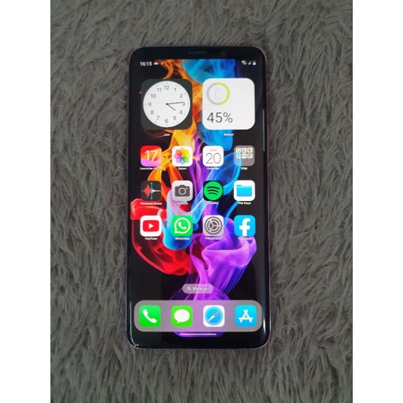 Jual Samsung Galaxy S9 Plus resmi Sein Ram 6/64 Unit Only Minus Kontras ...