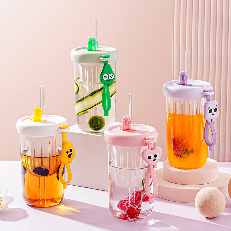 Jual Botol Minum Lucu Dan Unik Portable Gelas Sedotan TutupLucu + Kotak ...