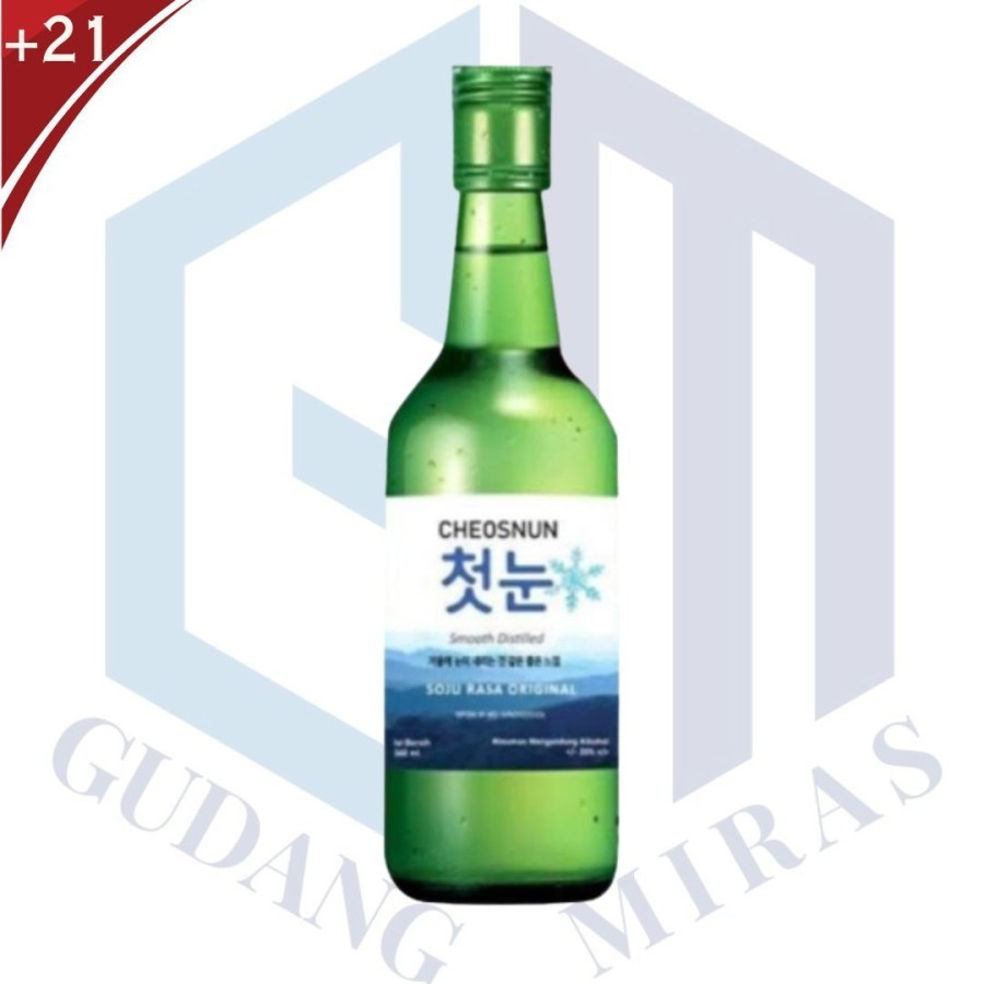 Jual CHEOSNUN SOJU ORIGINAL 360 CUS NUN CHUSNUN PLAIN TAWAR KOREA ...
