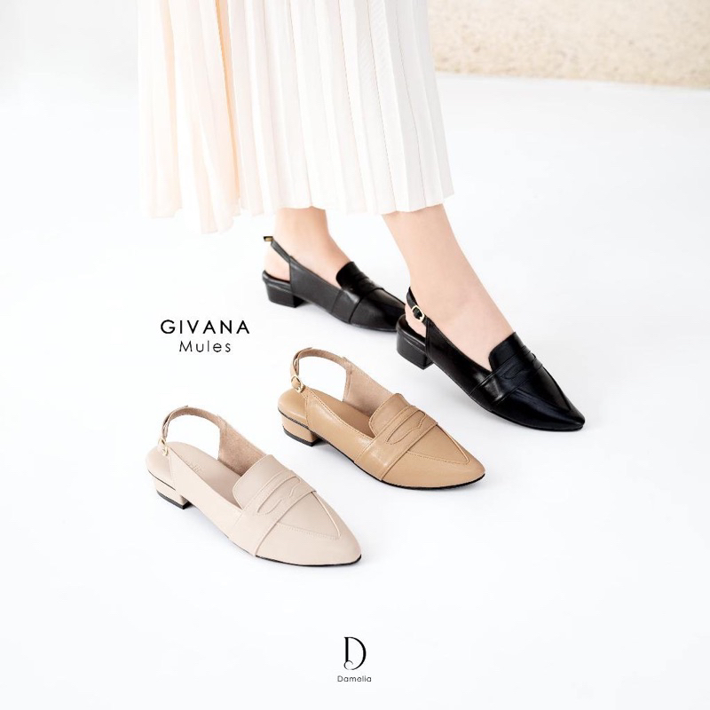 Jual Damelia Melstore jkt Sandal mules Givana DAMELIA MELSTORE JKT ...