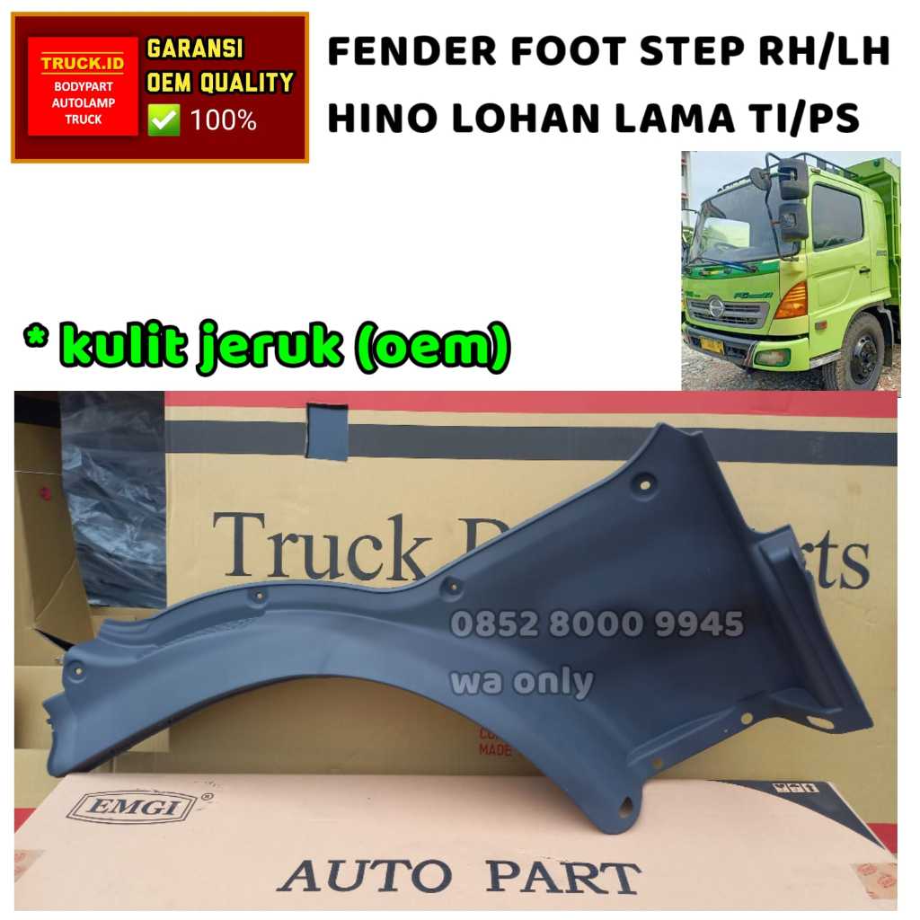 Jual FENDER FOOT STEP COVER INJAKAN TANGGA KUDA LUMPING HINO LOHAN LAMA ...