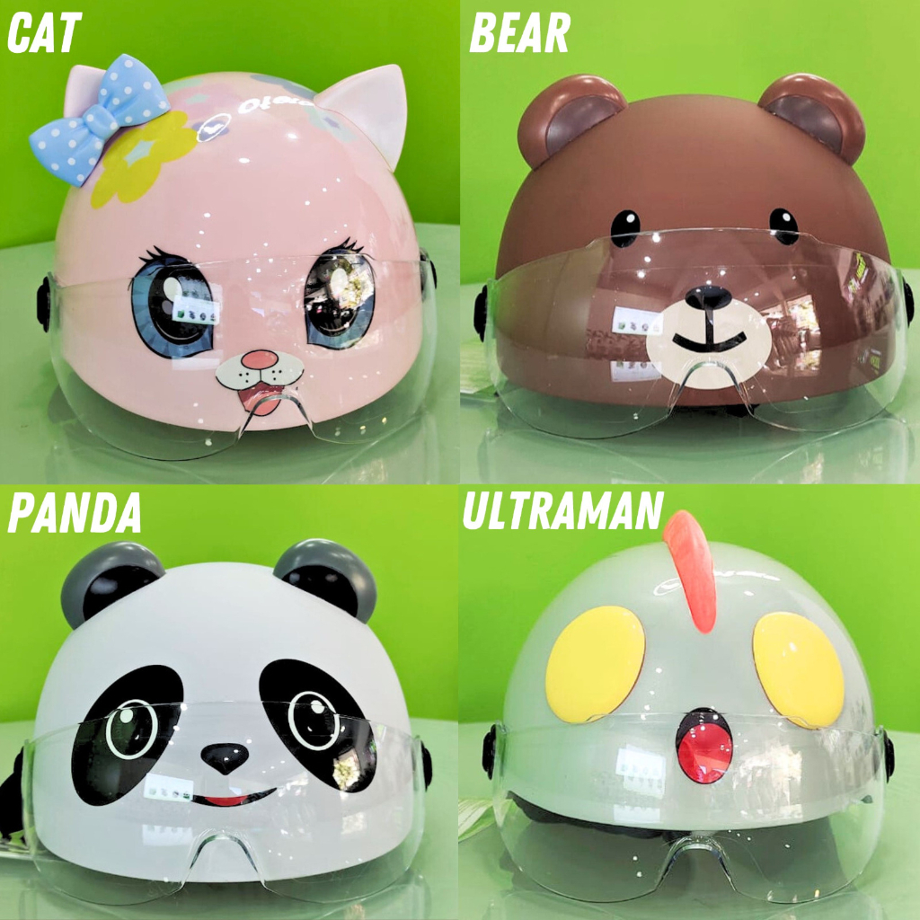 Jual OFERO Helm Sepeda Listrik E-Bike Motif Karakter Lucu Kekinian ...