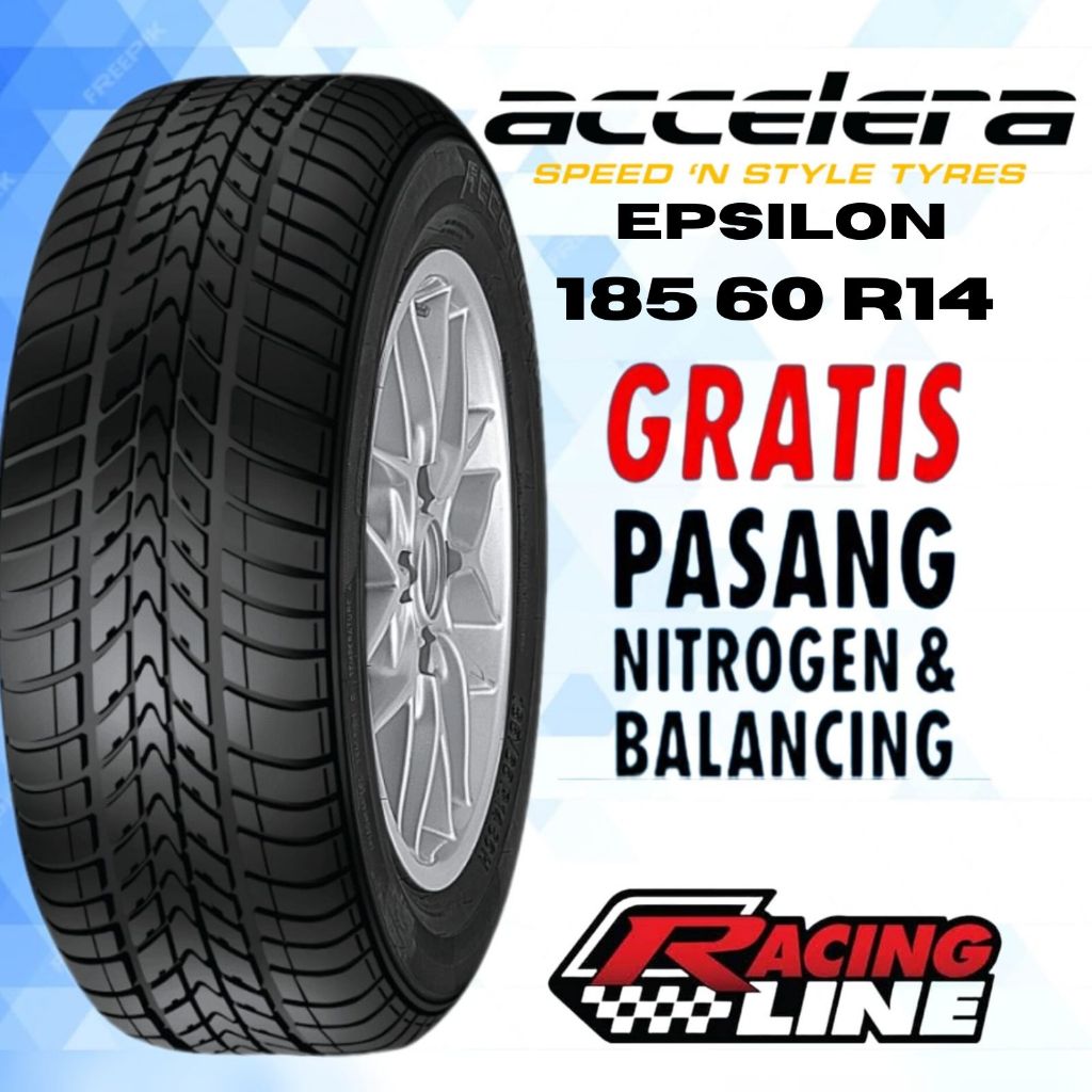 Jual Ban Mobil Standar Ukuran 185 60 Ring 14 Merk Accelera Epsilon ...