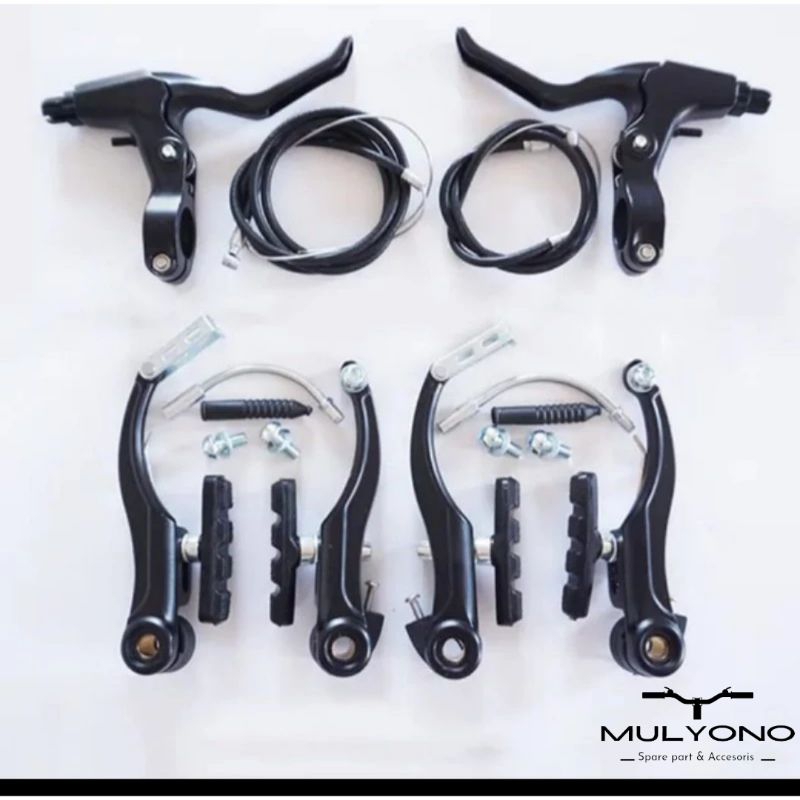 Jual Rem Set V Brake Lengkap Setengah Alloy | Shopee Indonesia