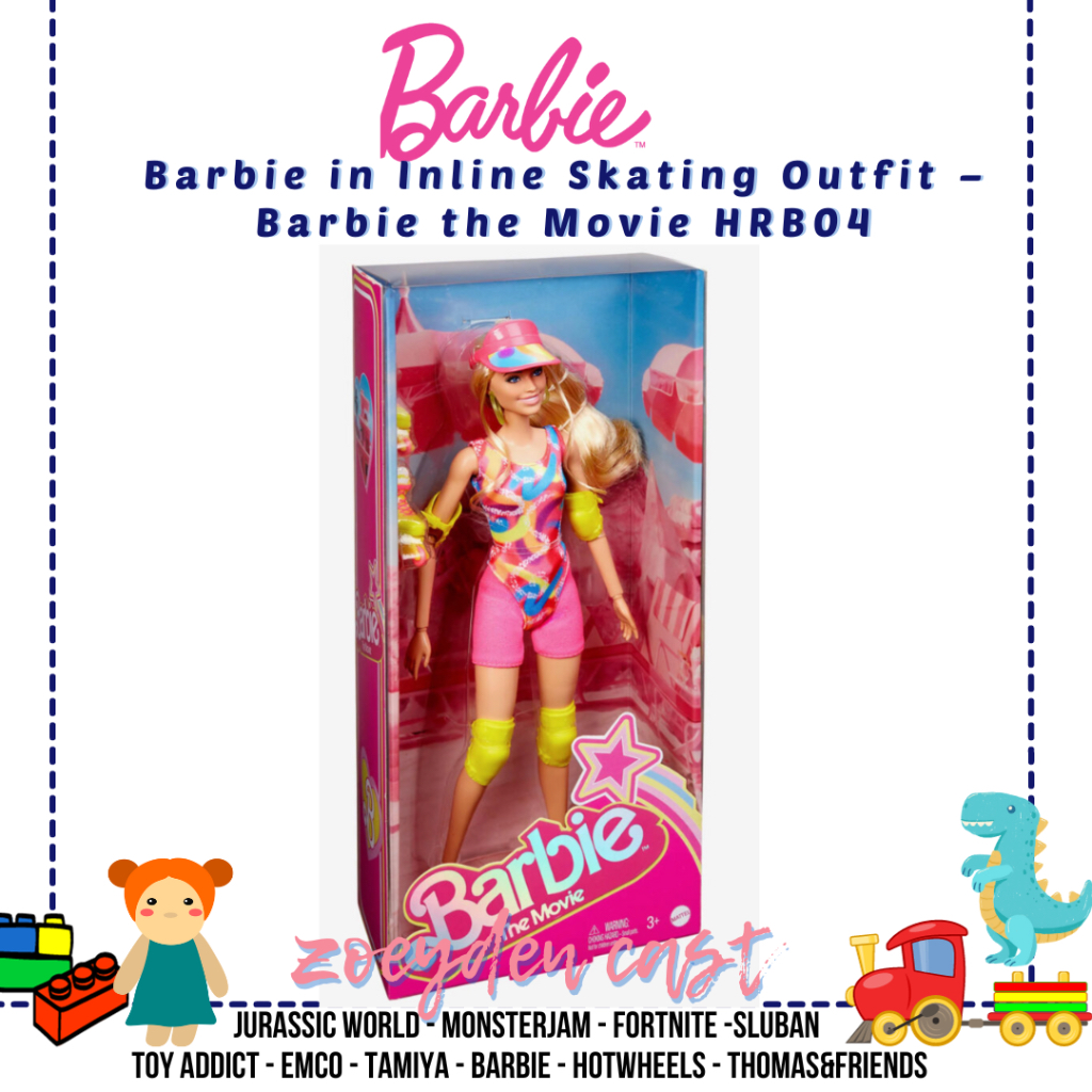 Jual Barbie The Movie Margot Robbie Inline Skating Outfit Set - Mainan ...
