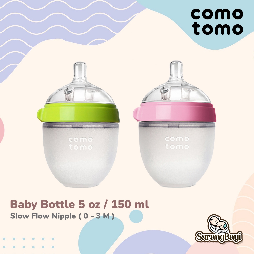 Jual Comotomo Baby Bottle 5oz 150ml / Botol Susu Bayi | Shopee Indonesia